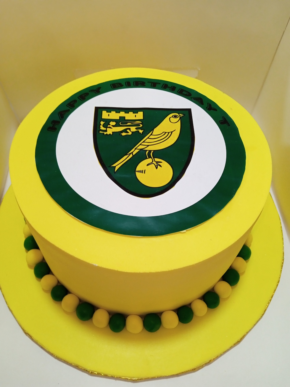 Norwich fc cake - Doofies Cakes | Buy Cakes Online in Abuja, Nigeria ...